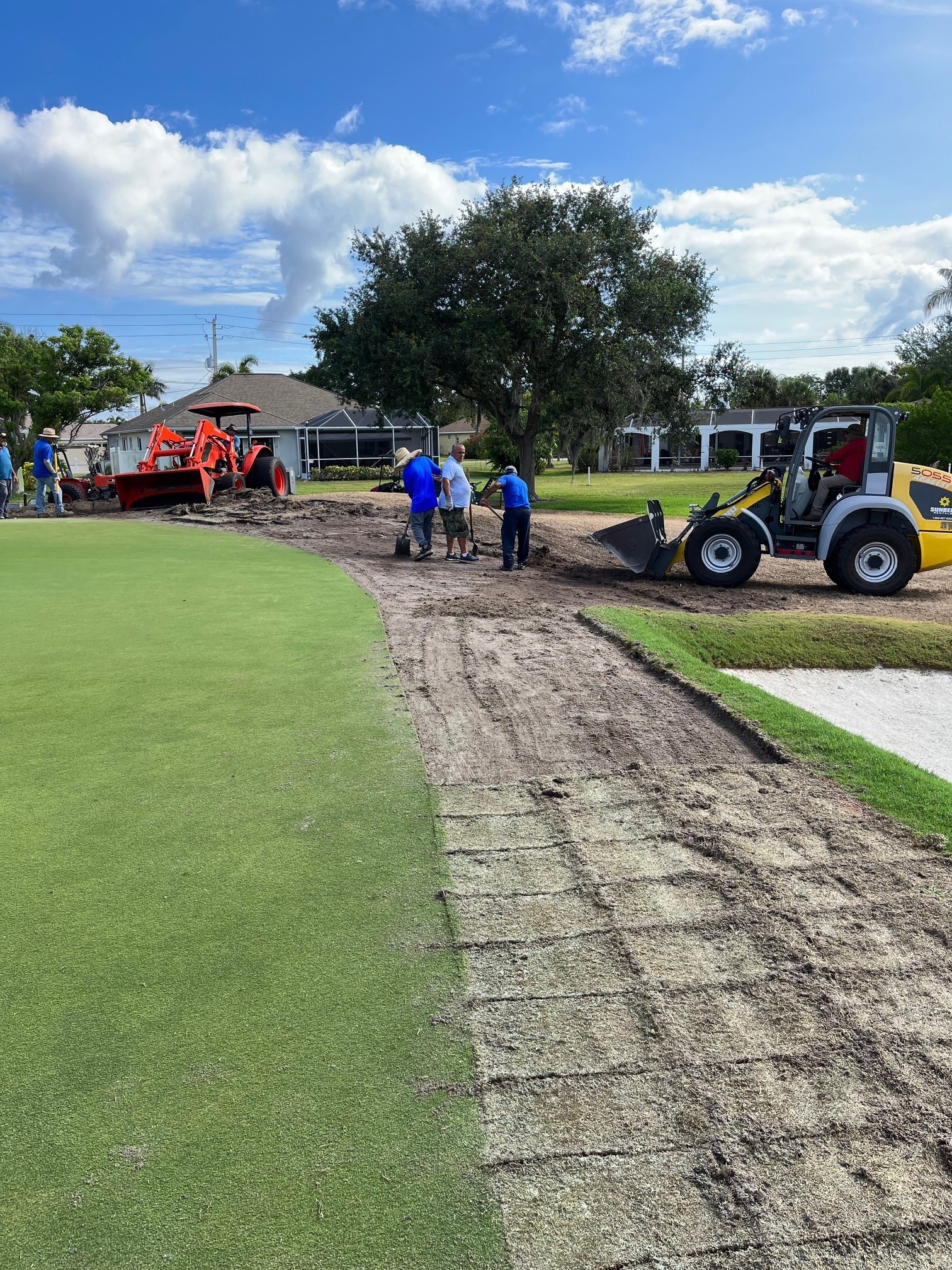2023 Golf Course Regrassing Project - Sara Bay Country Club
