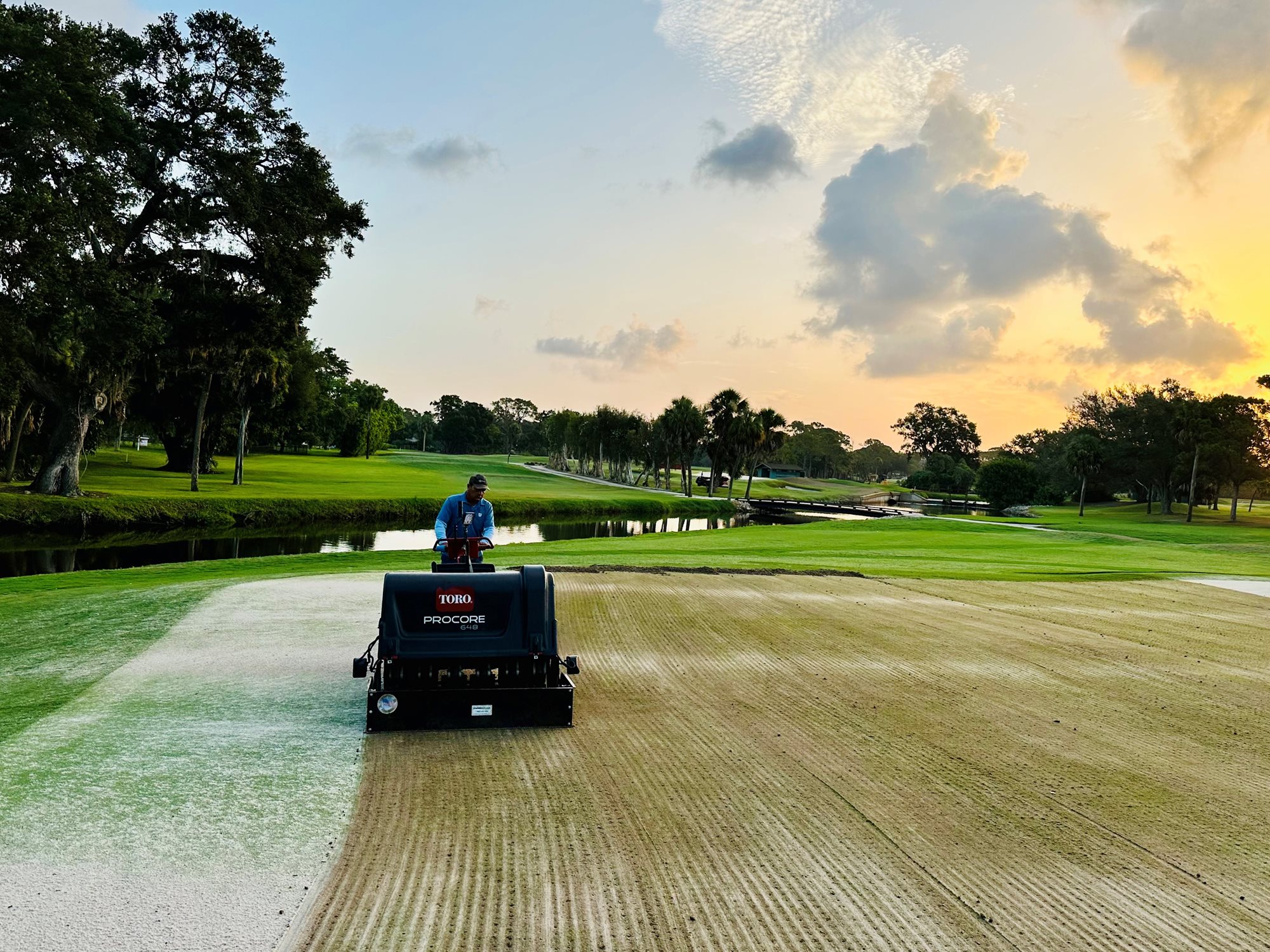 2023 Golf Course Regrassing Project - Sara Bay Country Club